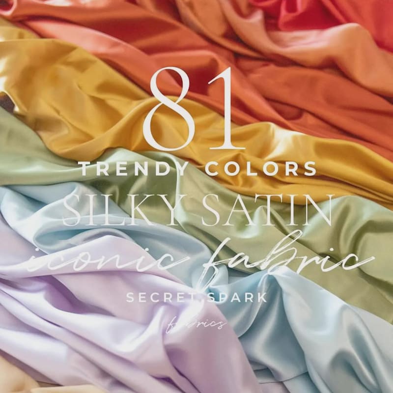Silk Satin for Lining - Etsy