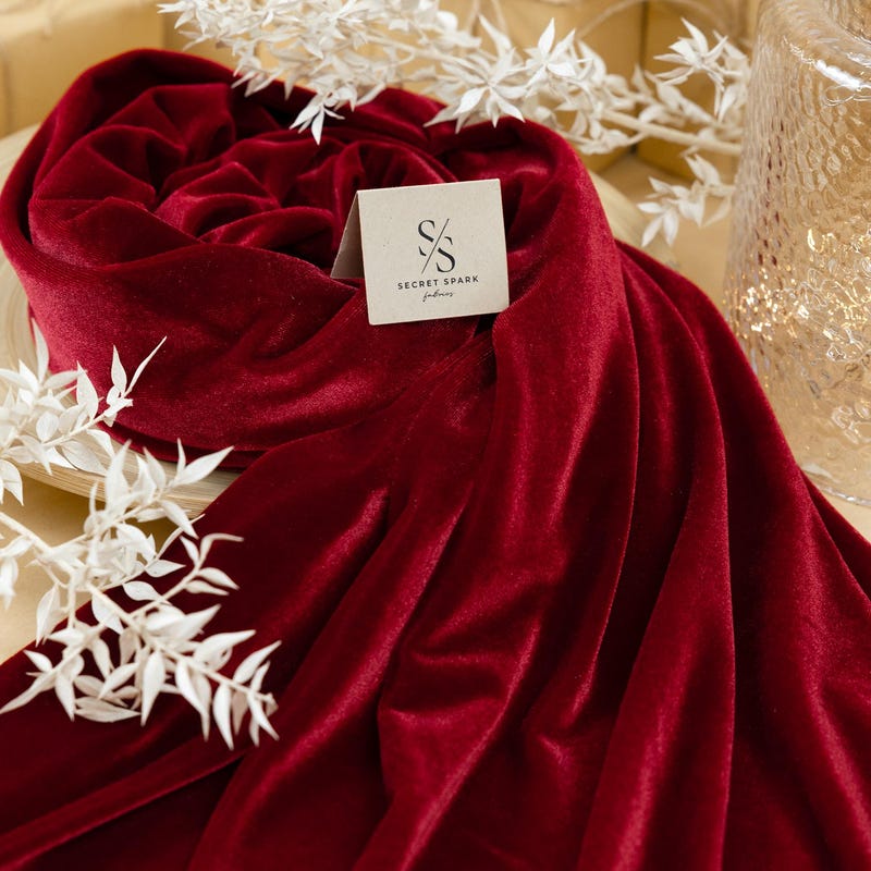 Luxury Curtains Red Color - Etsy