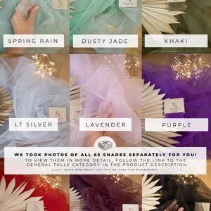 NEW! Blush Italian Soft Tulle Fabric by the Yard, Soft and Matte Tulle ...
