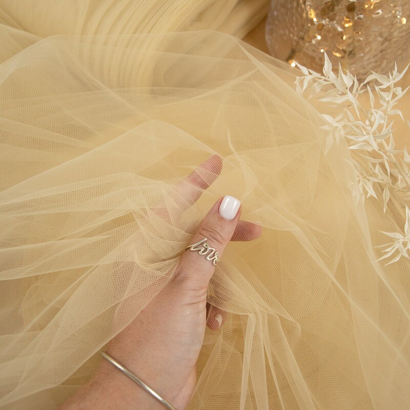 Champagne Tulle - Etsy