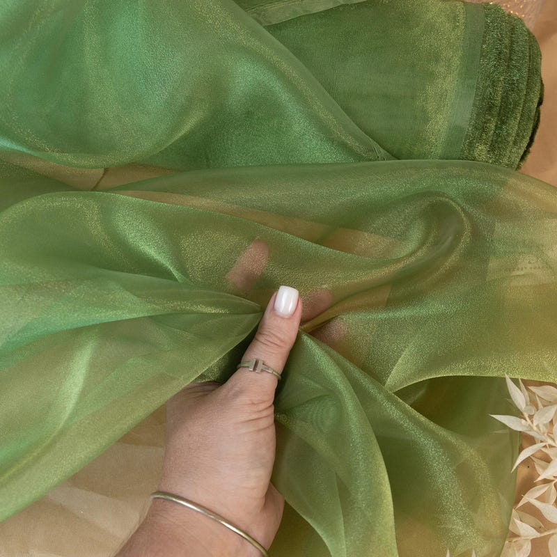 Leaves Sheer Fabric - Etsy