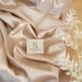 NEW Mystic Beige Soft Silky Satin Quality 1 Way Stretch, Soft Satin ...
