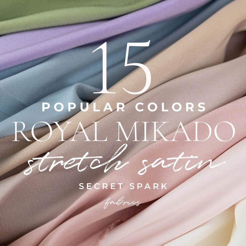 Mikado Fabric for Dress - Etsy