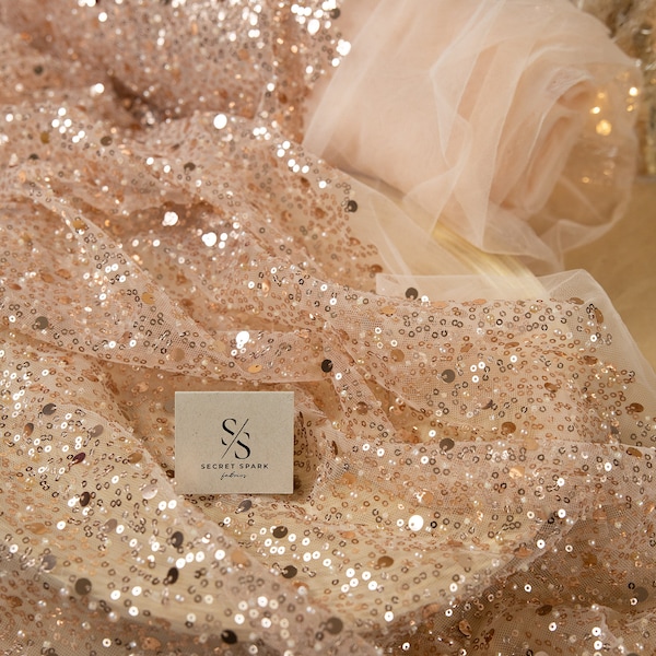 Rose Gold Fabric - Etsy