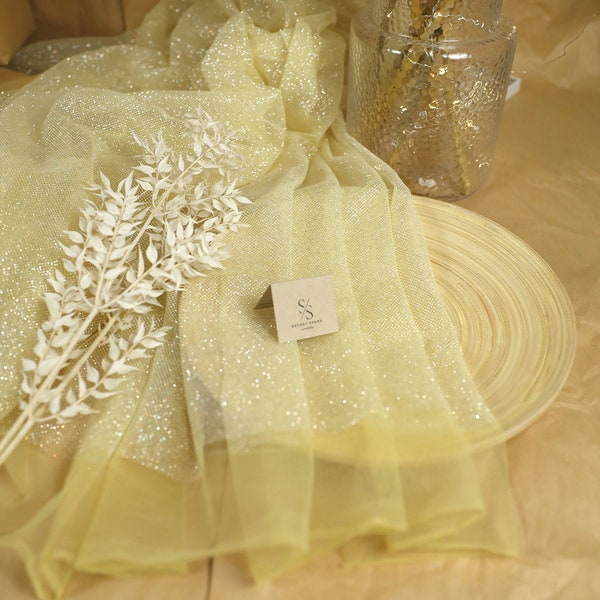 Yellow Fabric - Etsy UK