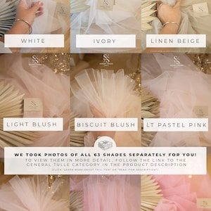 Orange Soft and Matte Nylon Tulle Fabric by the Yard, Bulk Soft Tulle ...