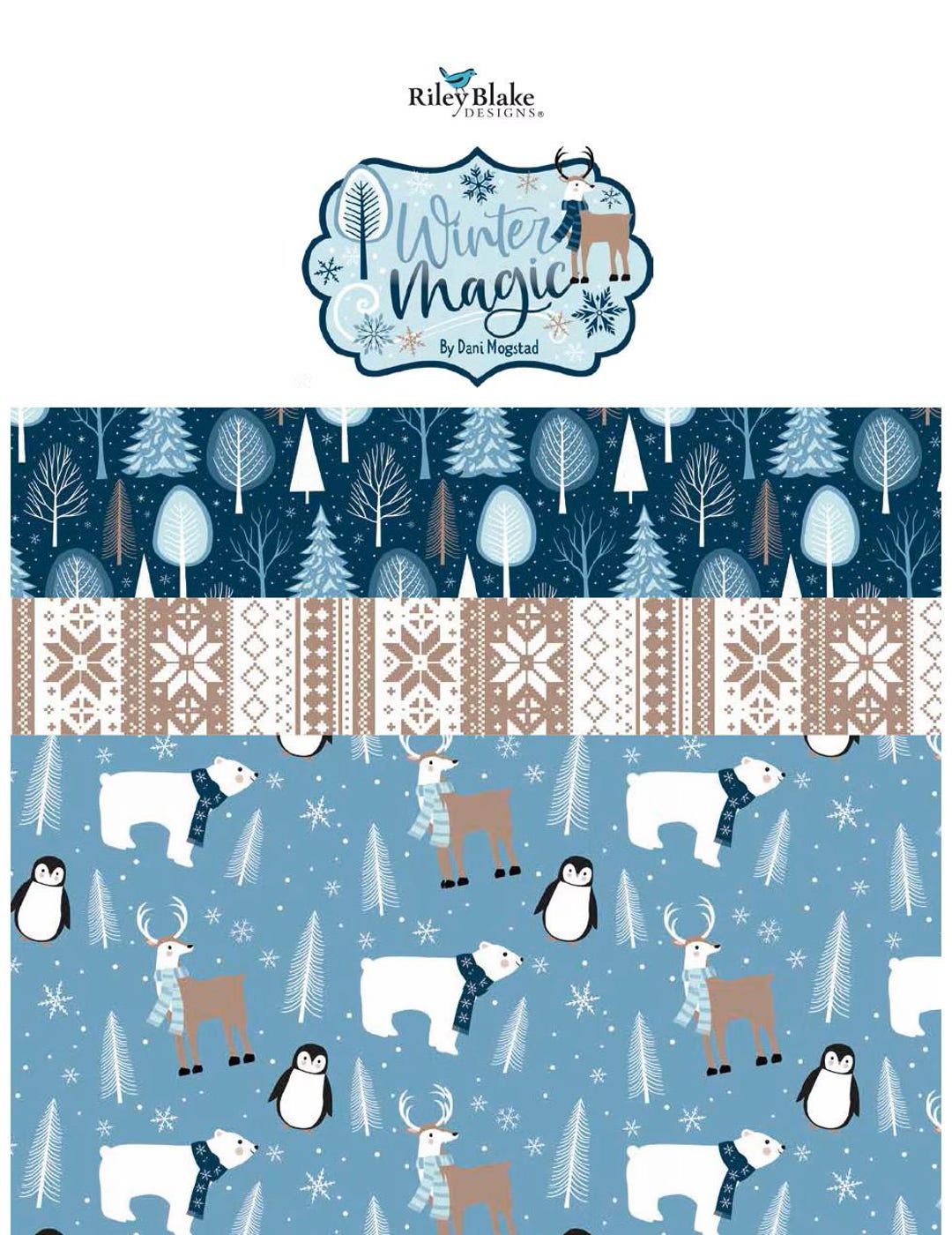 Winter Magic Fat Quarter Bundle - Etsy