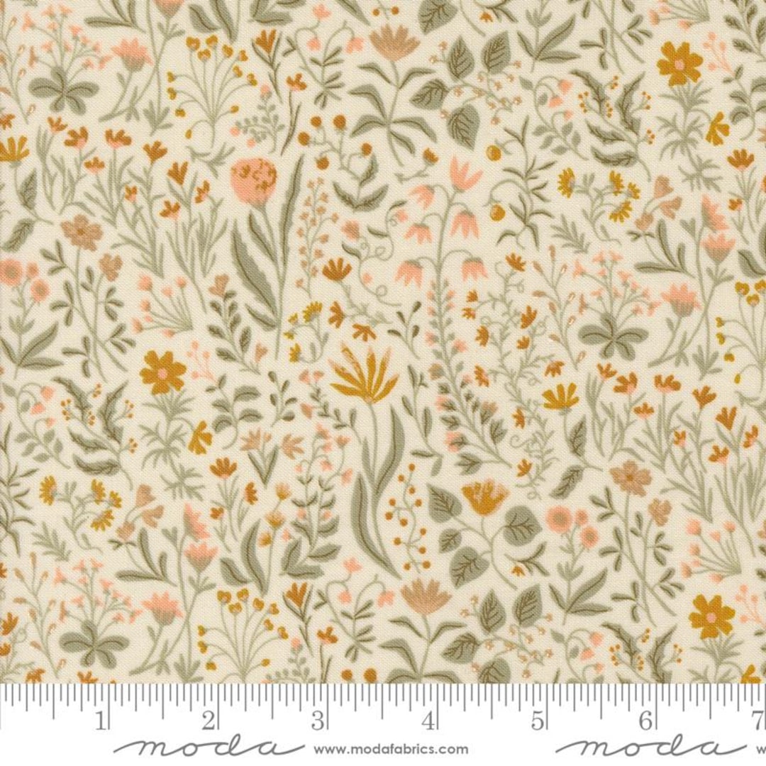 Eggshell | Rainier Fabric Collection | Designed by Jessica Rose | Moda ...