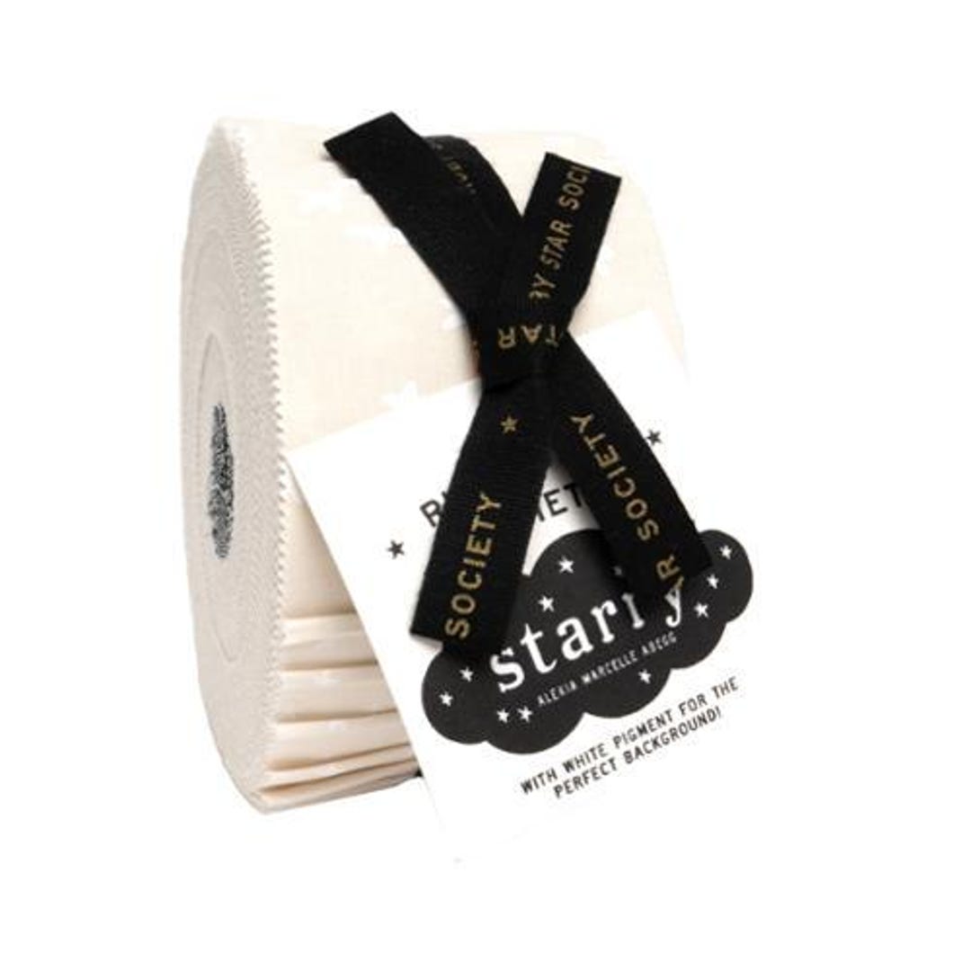 Ruby Star Starry White Natura Jelly Roll | Alexia Abegg | Ruby Star ...