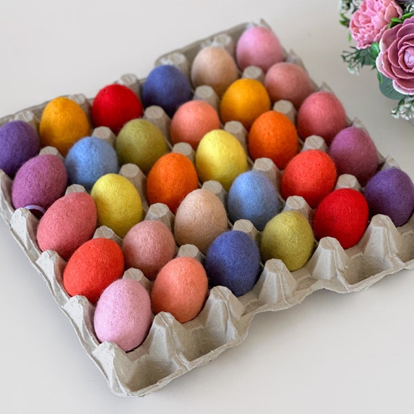 Wool Easter Eggs - Etsy
