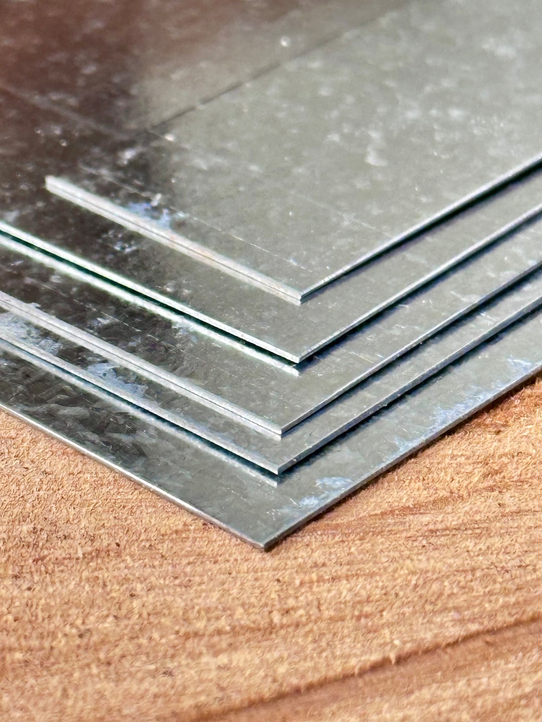 Galvanized Steel Sheets and Strips 25g 4.5" *custom Lengths* - Etsy