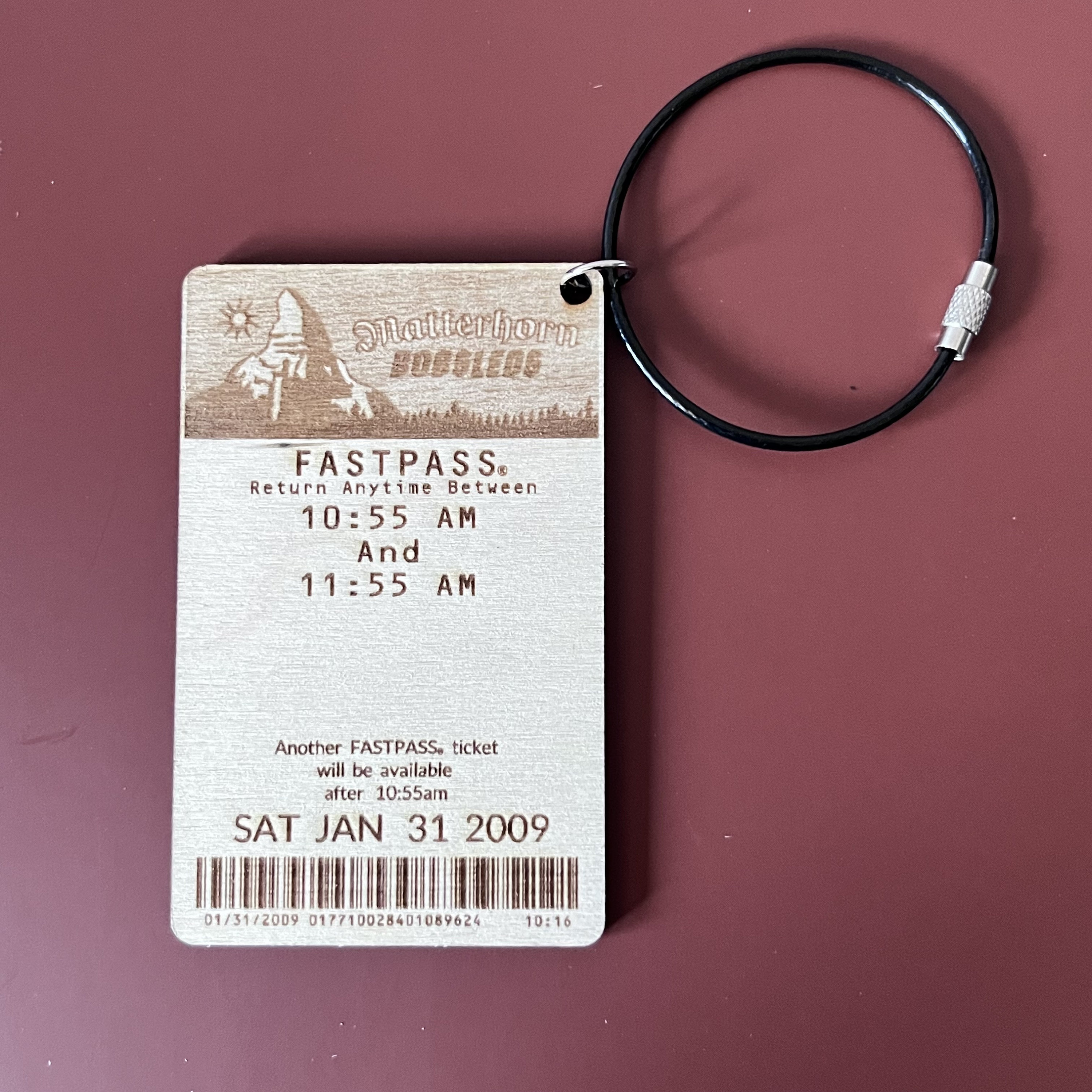 Pirates of the Caribbean Disneyland Fastpass Bag Tag - Etsy