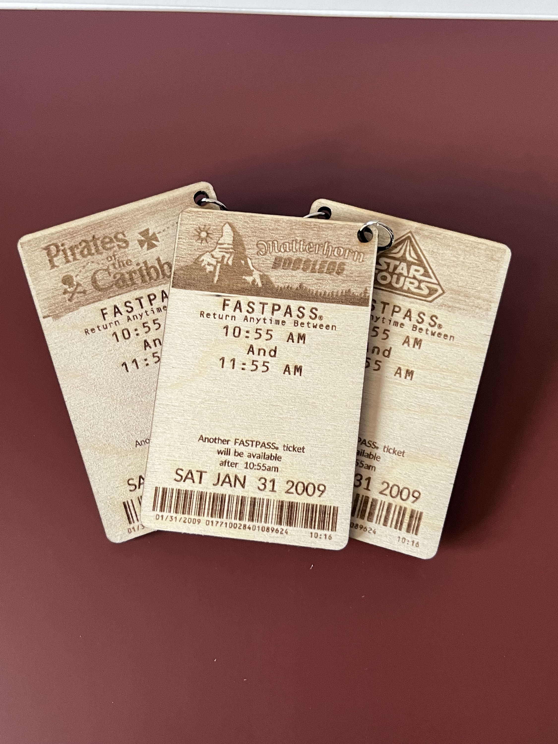 Pirates of the Caribbean Disneyland Fastpass Bag Tag - Etsy