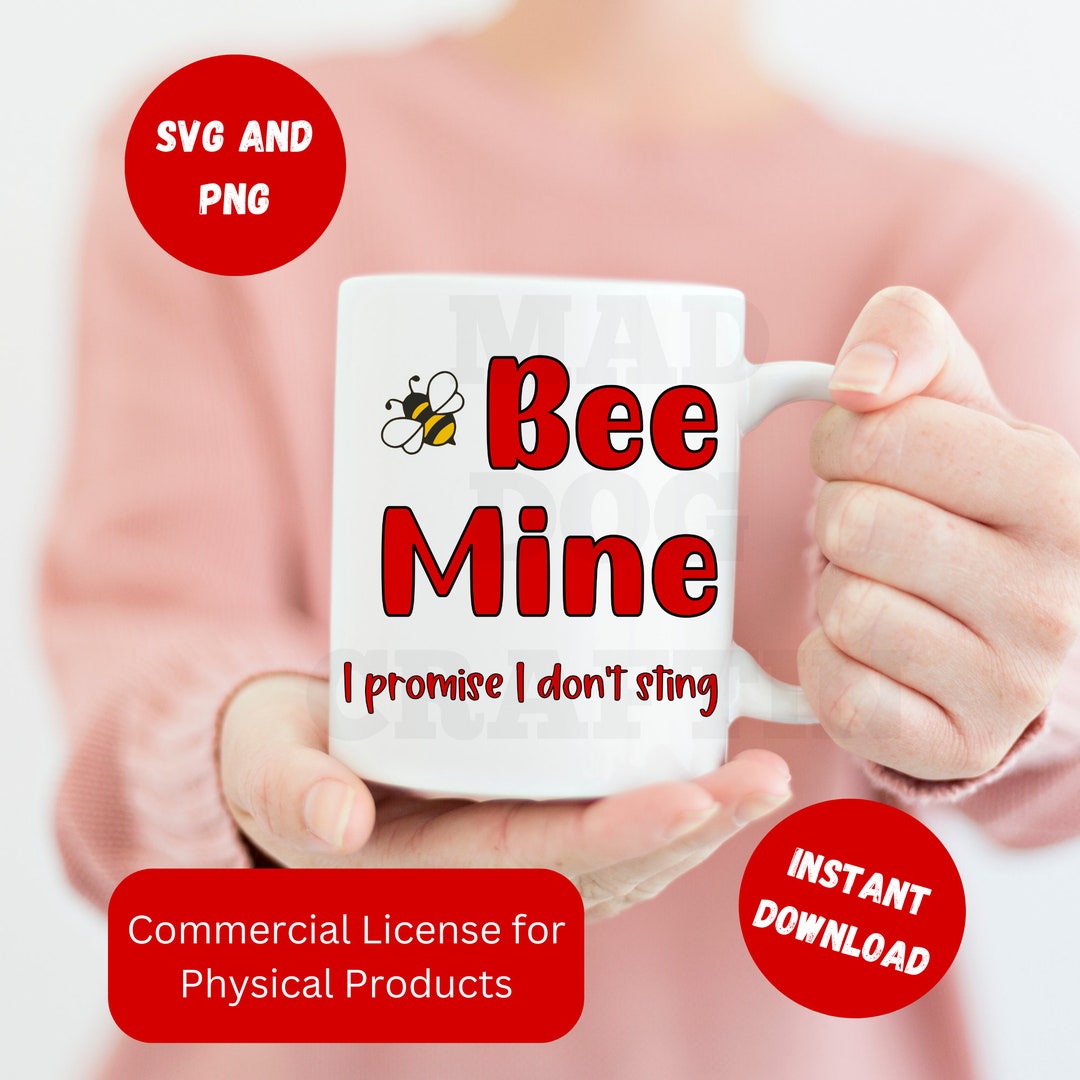 Bee Mine Svg, Valentine's SVG, Love SVG, Card Making SVG, Funny, Kids ...