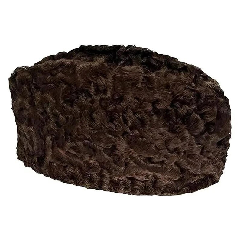 New Men’s Karakul Hat – Persian Lamb Fur Cap – Afghan Ambassador Style ...