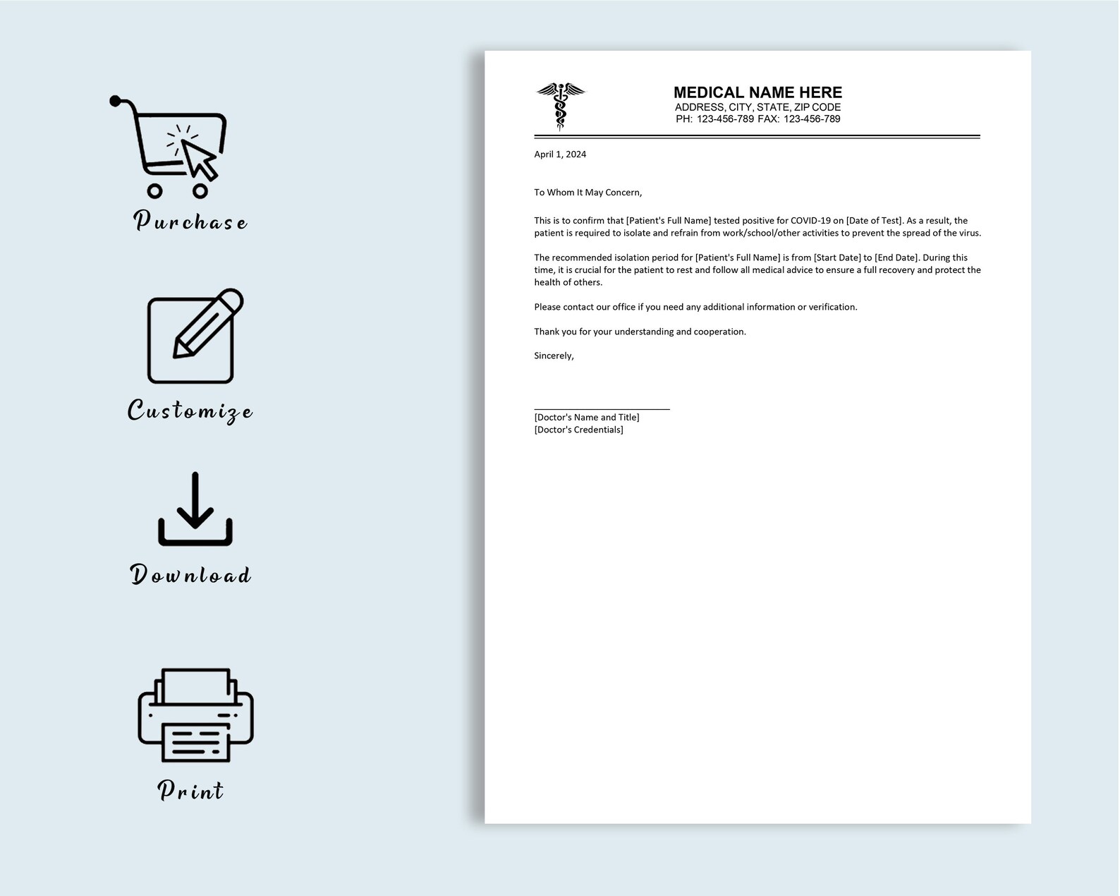 Editable Doctors Note for Pregnancy, OBGYN Work Excuse Template, School ...