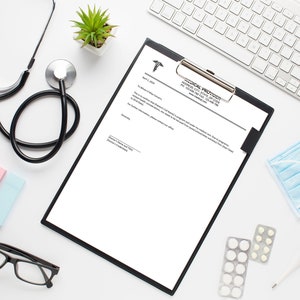 Editable Doctors Note for Pregnancy, OBGYN Work Excuse Template, School ...