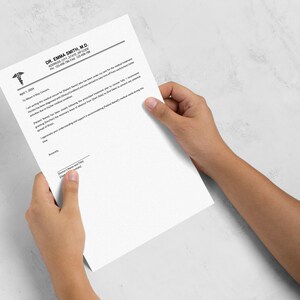 Editable Doctors Note for Pregnancy, OBGYN Work Excuse Template, School ...
