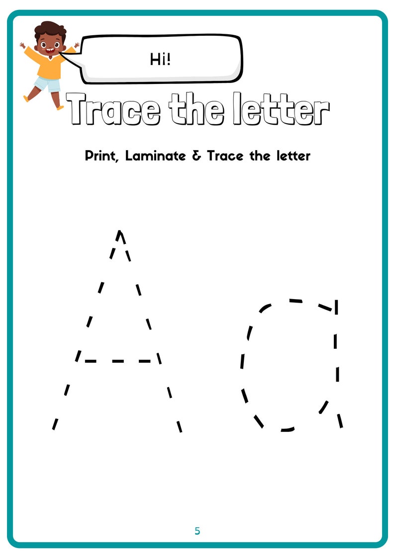 Ebook - Learn the Alphabet With Little Dreamers - Preschool ...