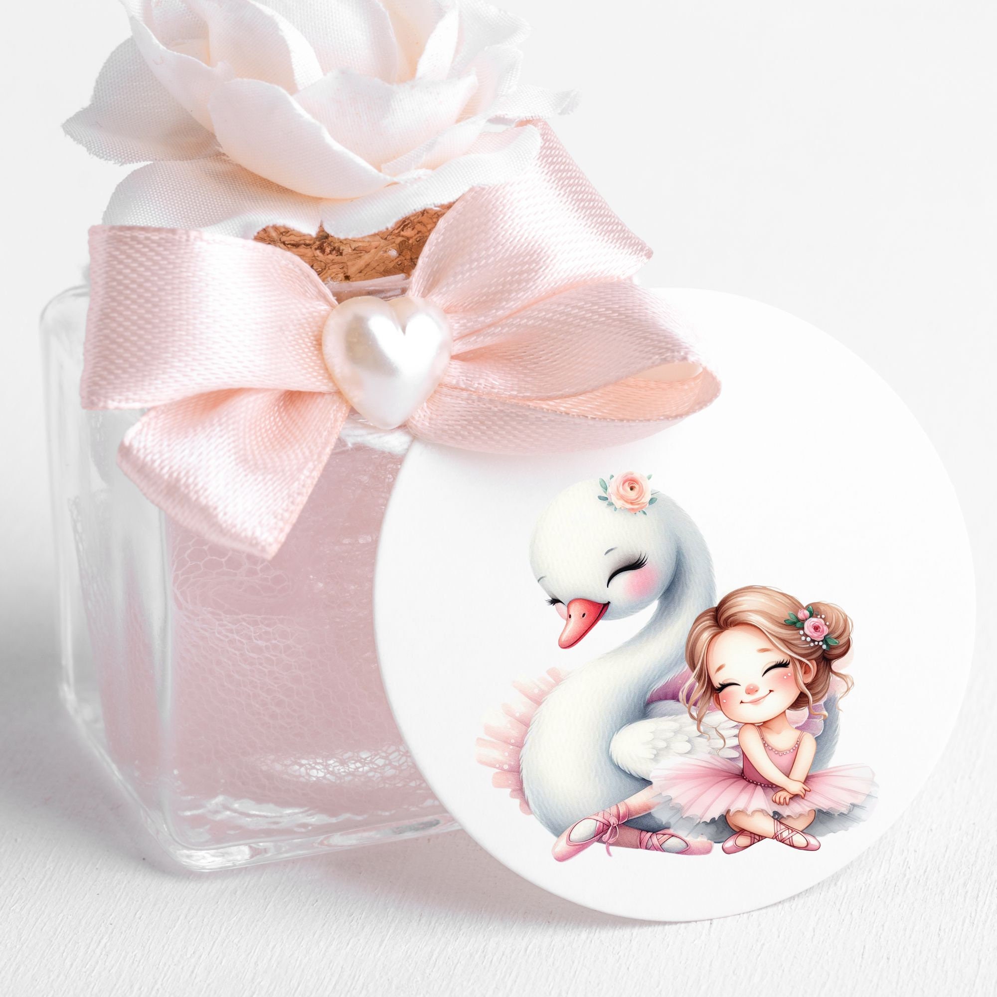 Swan and Ballerina Cuddles, PNG, Clip Art, Digital Download, 300 Dpi ...