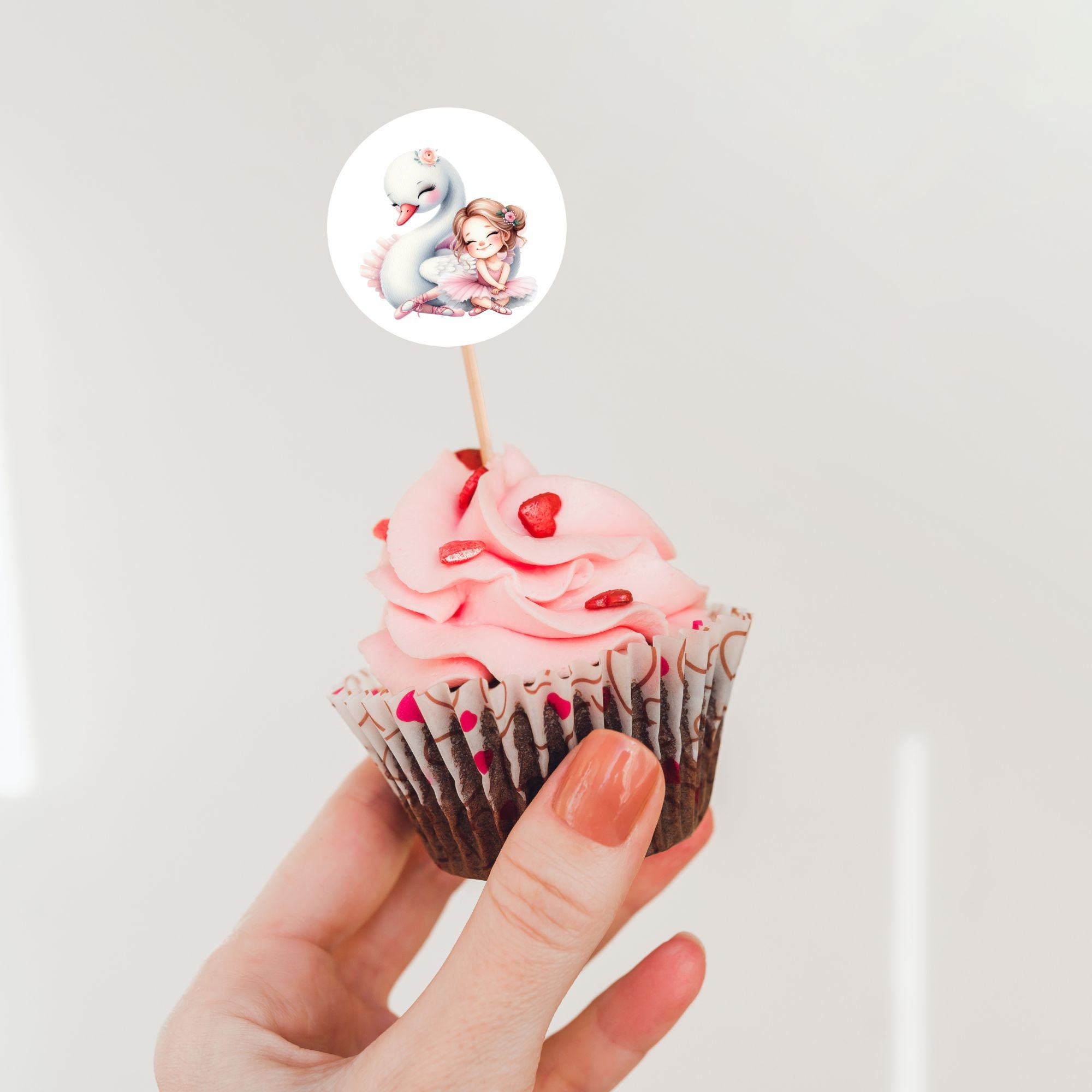 Swan and Ballerina Cuddles, PNG, Clip Art, Digital Download, 300 Dpi ...