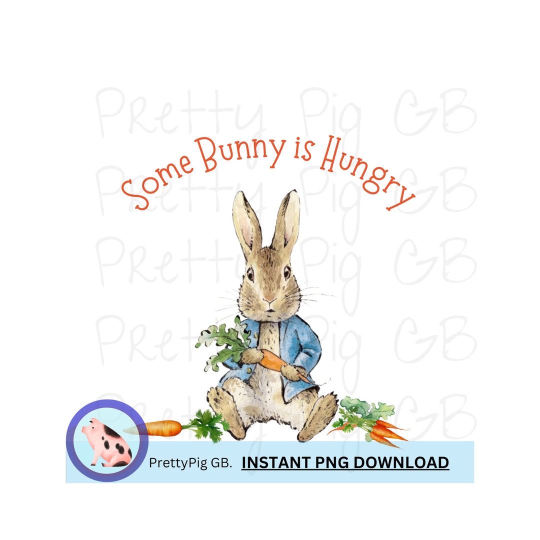Peter Rabbit, Digital Download, PNG, Clip Art., 300 DPI - Etsy