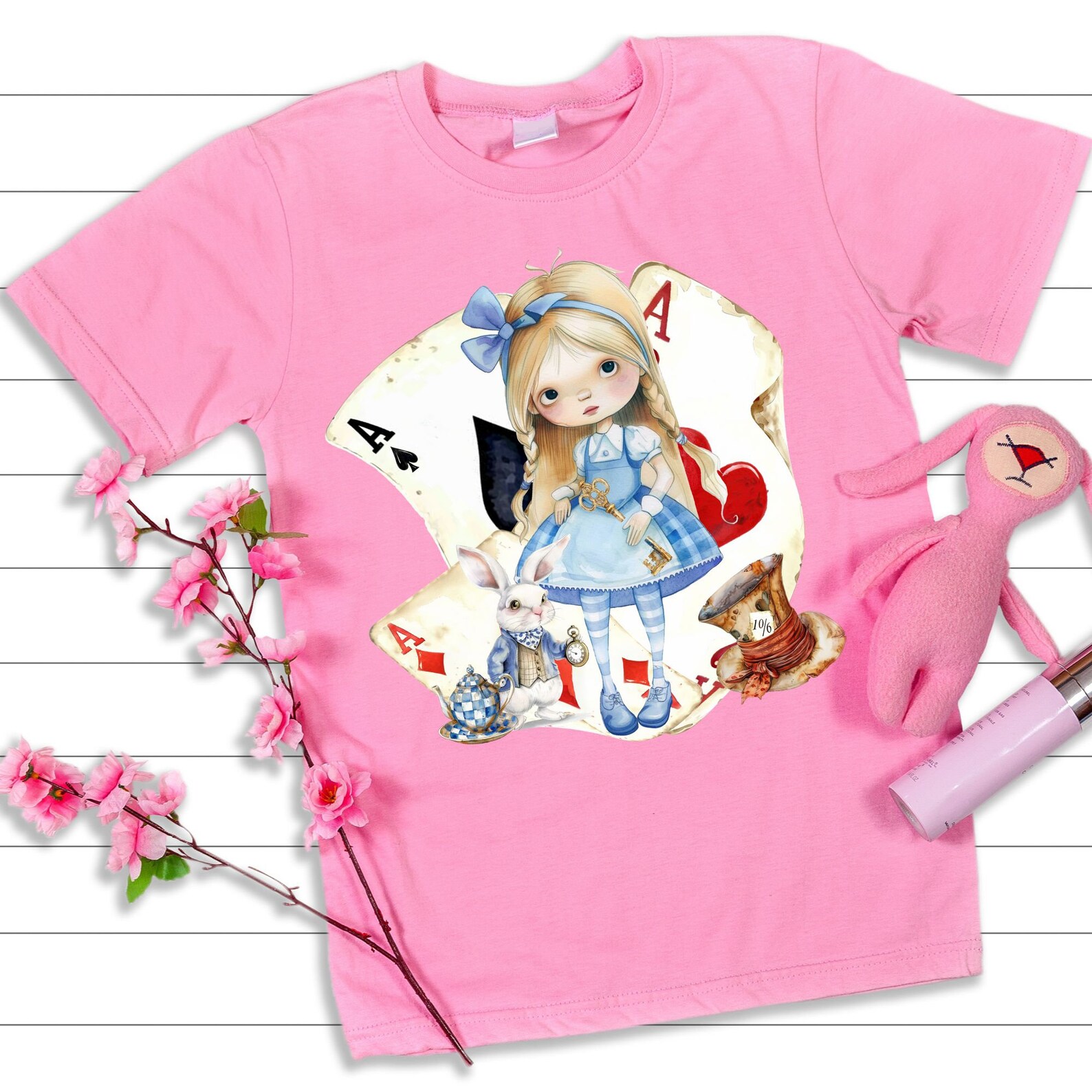 Alice in Wonderland, PNG, Clip Art, Digital Download, 300 DPI ...
