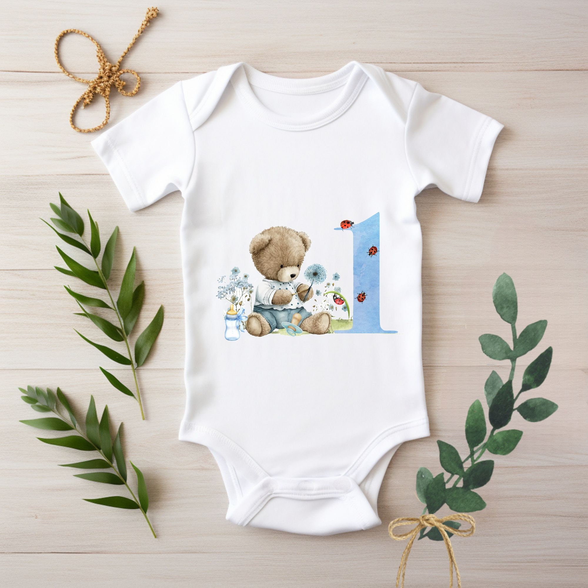 First Birthday for Boy, PNG, Digital Download, Clip Art, 300 DPI ...