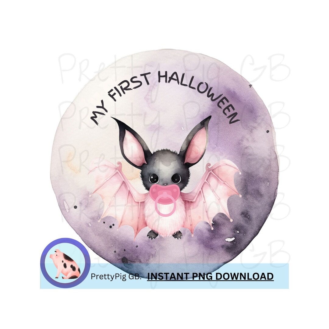 Babies First Halloween, PNG, Clip Art, Digital Down Load - Etsy
