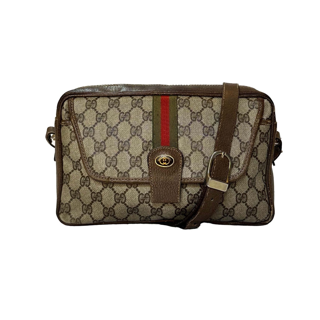 Gucci Vintage Monogram Bag - Etsy