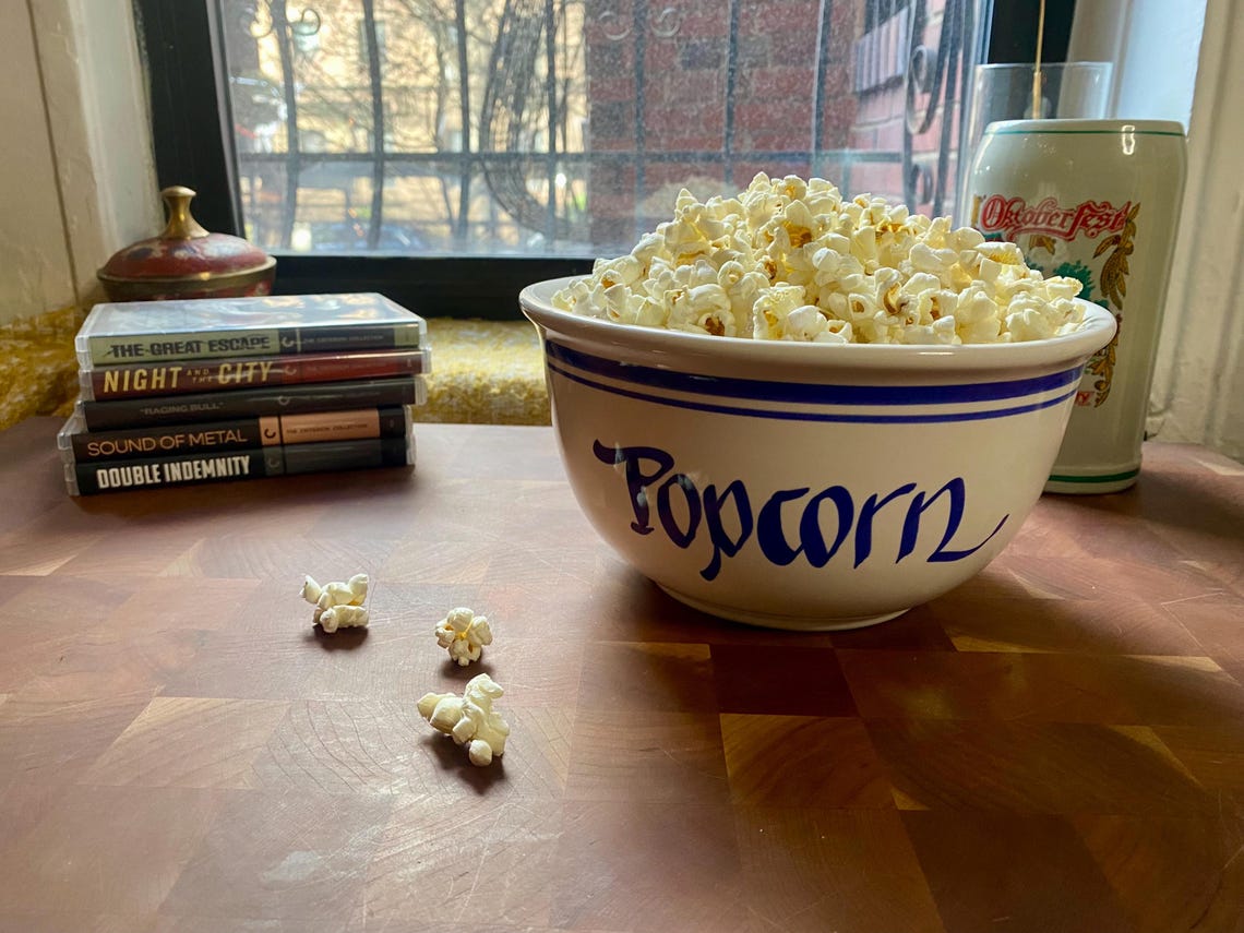 Clay Design Ceramic Popcorn Bowl - Etsy