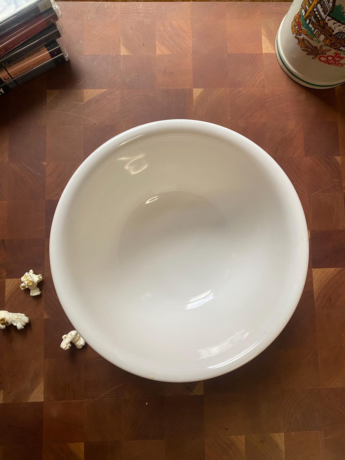 Clay Design Ceramic Popcorn Bowl - Etsy
