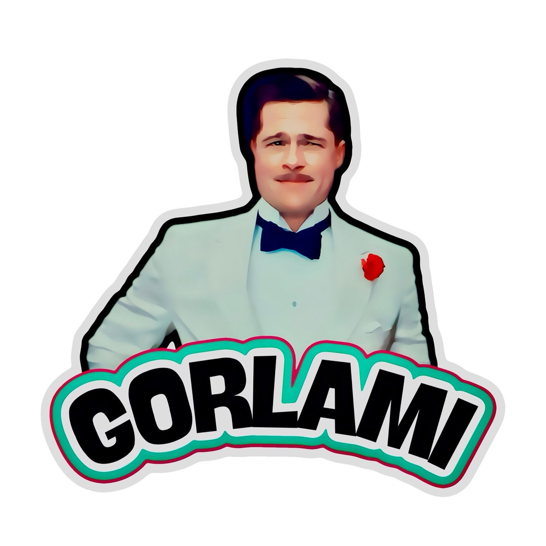 Inglorious Basterds Brad Pitt gorlami Vinyl Sticker - Etsy