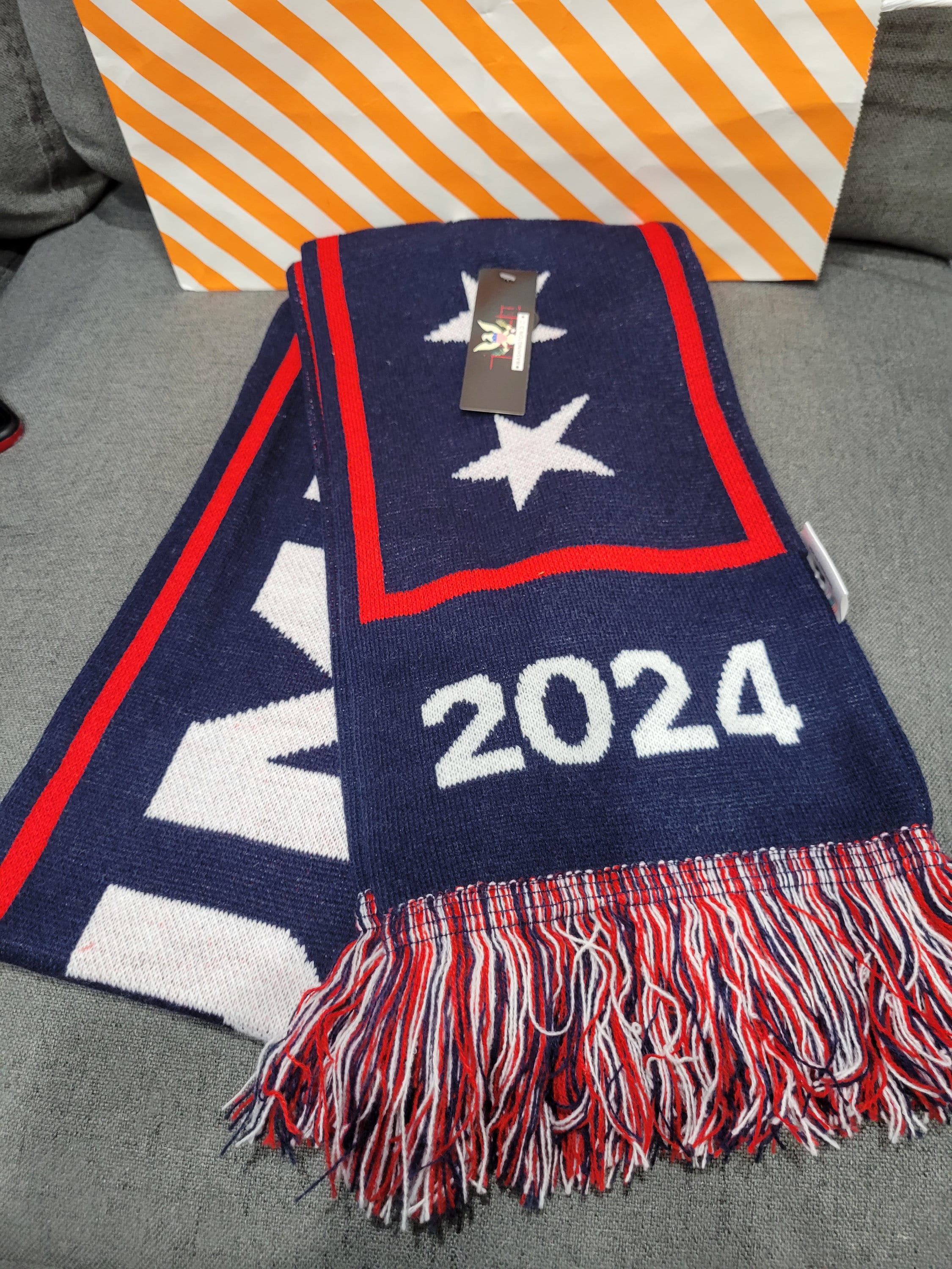 Donald Trump 2024 Scarf the Best Thanks Giving and Christmas Holiday ...