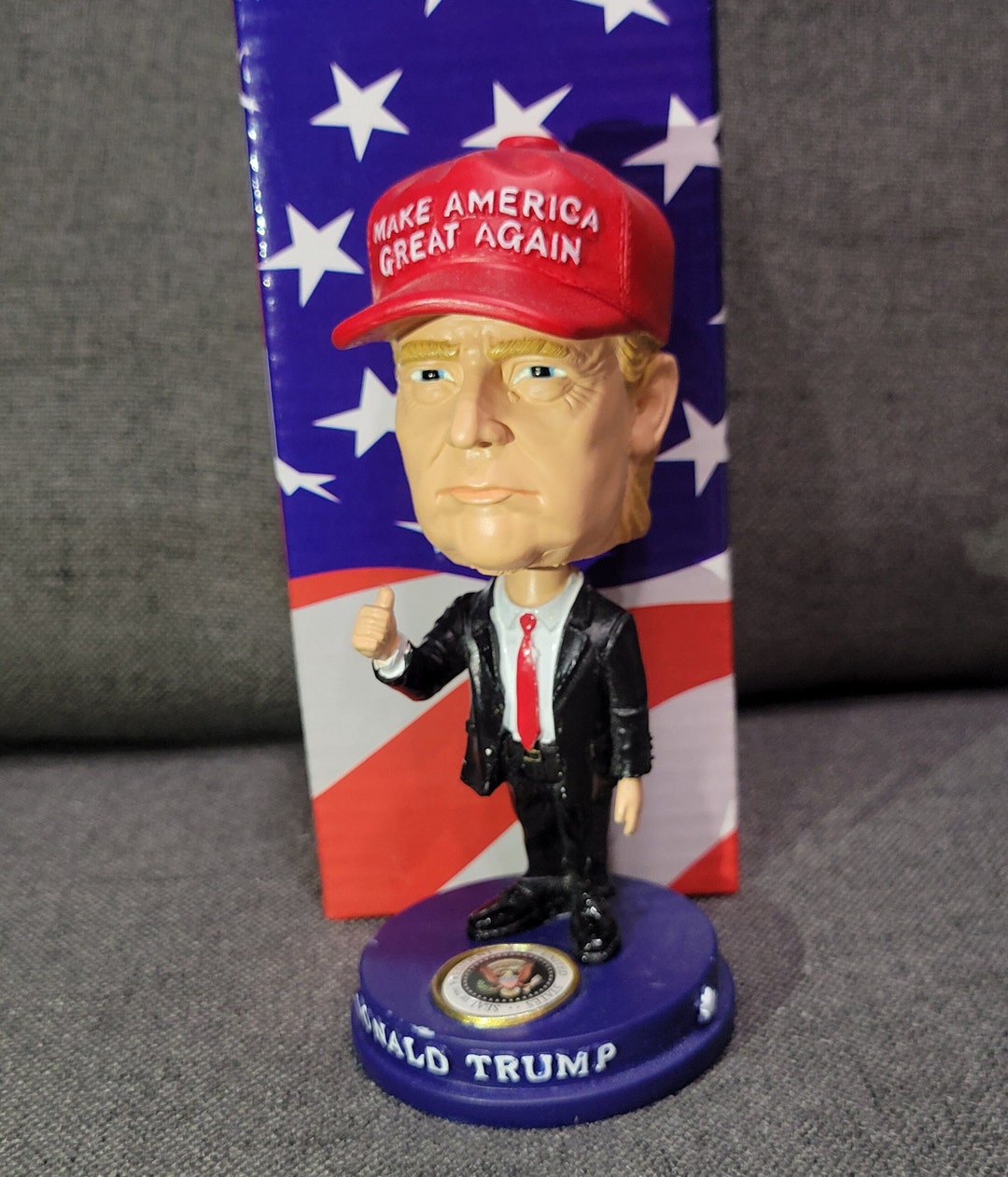 Donald Trump Presidential Bobblehead Great Again #45 USA - Etsy