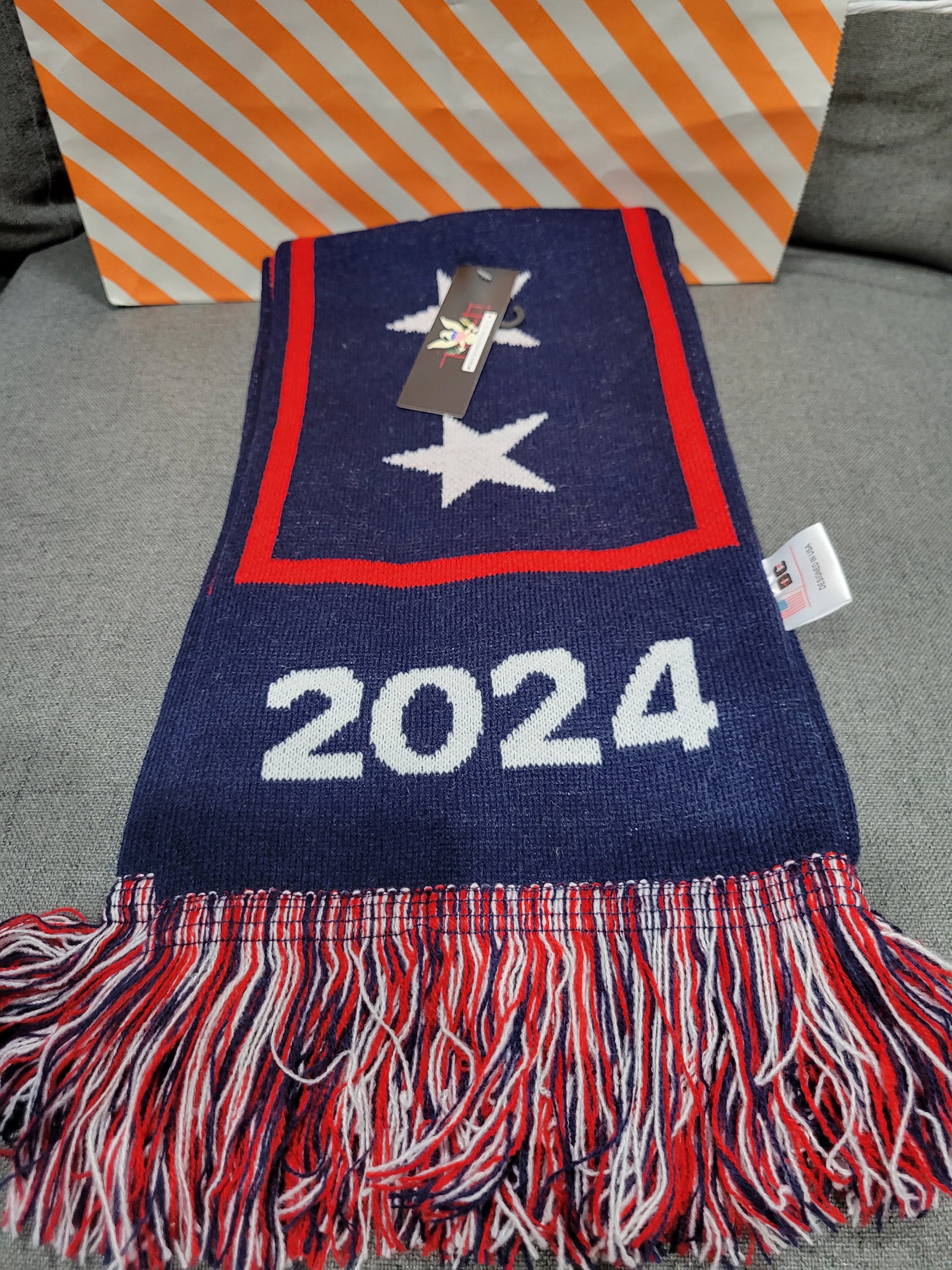 Donald Trump 2024 Scarf the Best Thanks Giving and Christmas Holiday ...