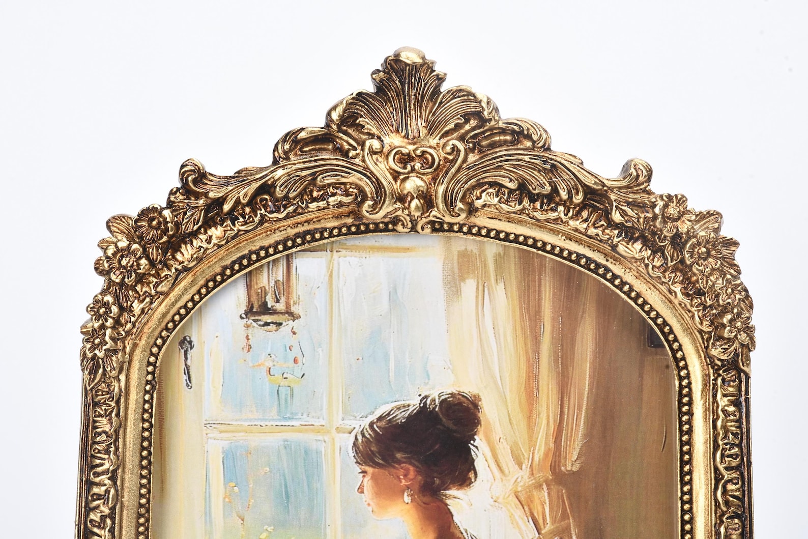 Vintage Picture Frame Antique Gold Photo Frame 6x8 Ornate Picture ...