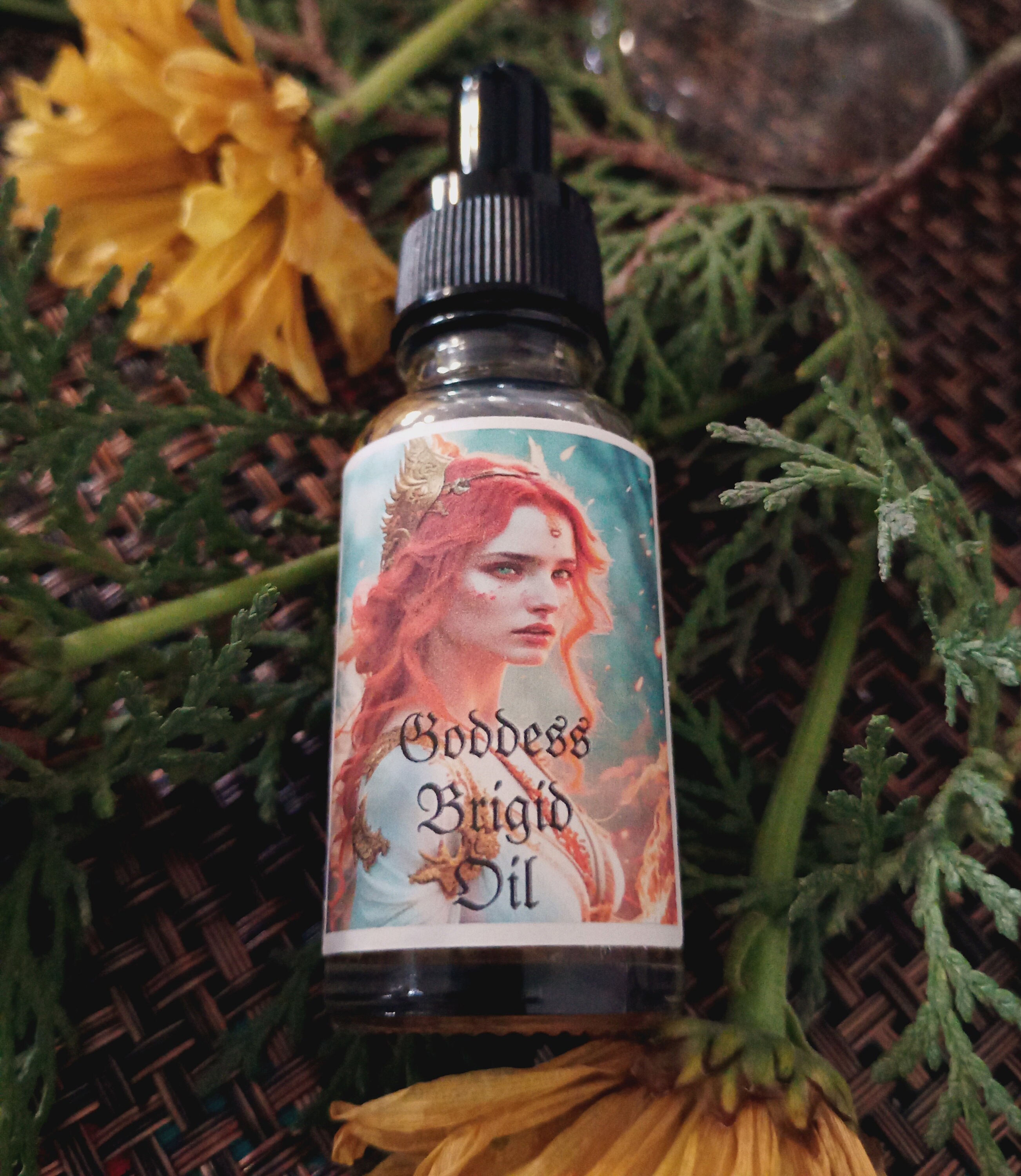 Goddess Brigid Ritual Oil - Etsy