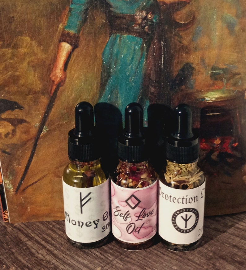 Ritual Oils Manifest Money, Self Love, and Protection - Etsy