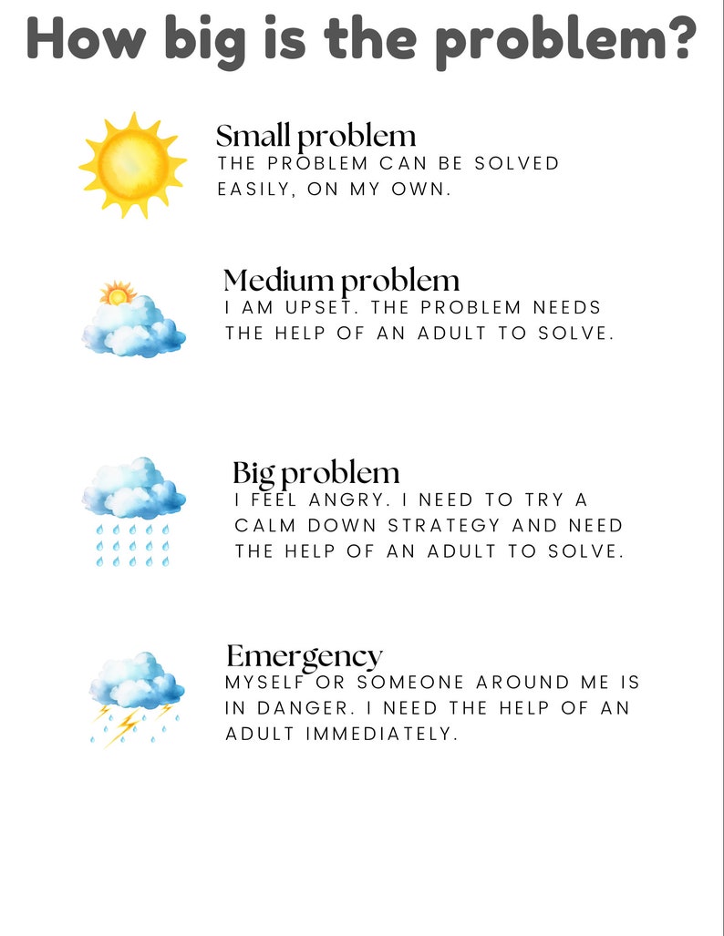 Calm Down Corner Bundle, Coping Skills for Kids, Elementary, Homeschool ...