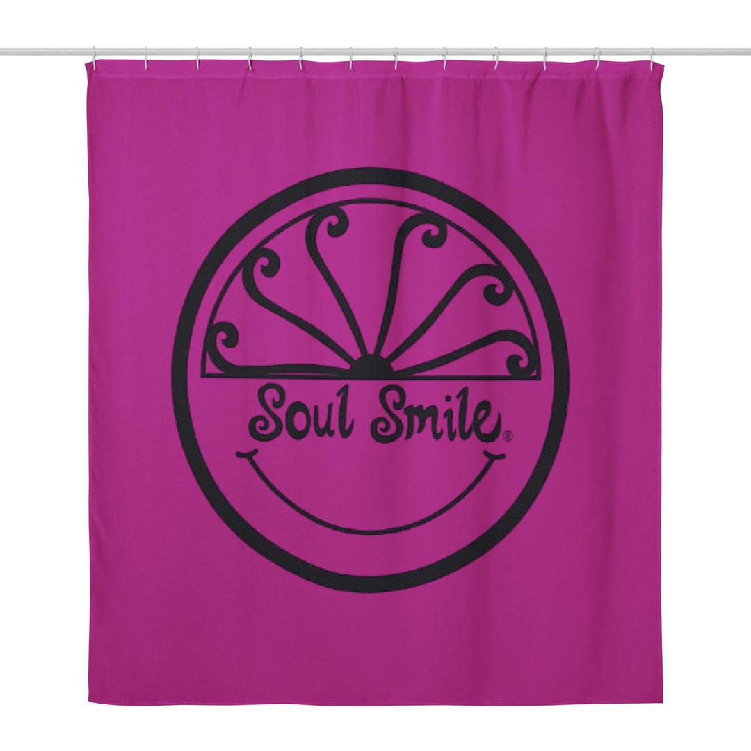 Soul Smile® Shower Curtain Sure to Have You Smiling and Get You Started ...