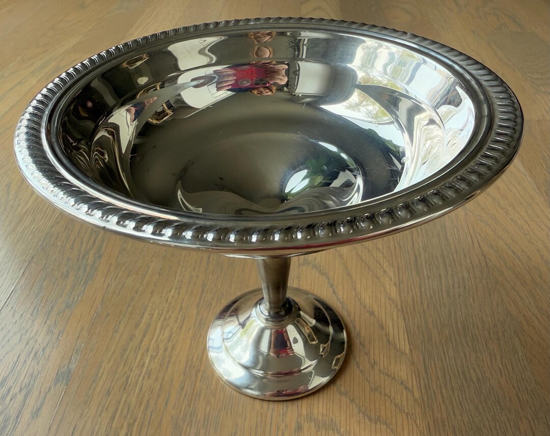 Vintage Silverplate Compote Candy Nut Dish - Etsy