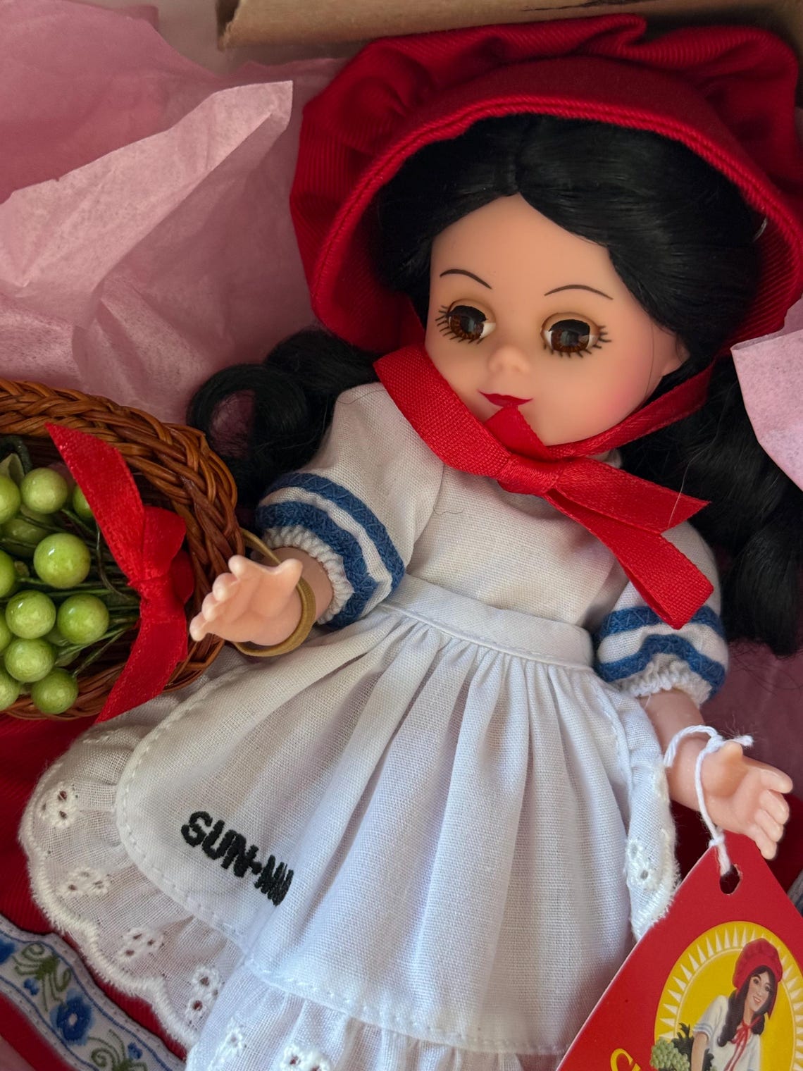 Vintage Madame Alexander Sun Maid Raisin Girl 26190 Doll - Etsy