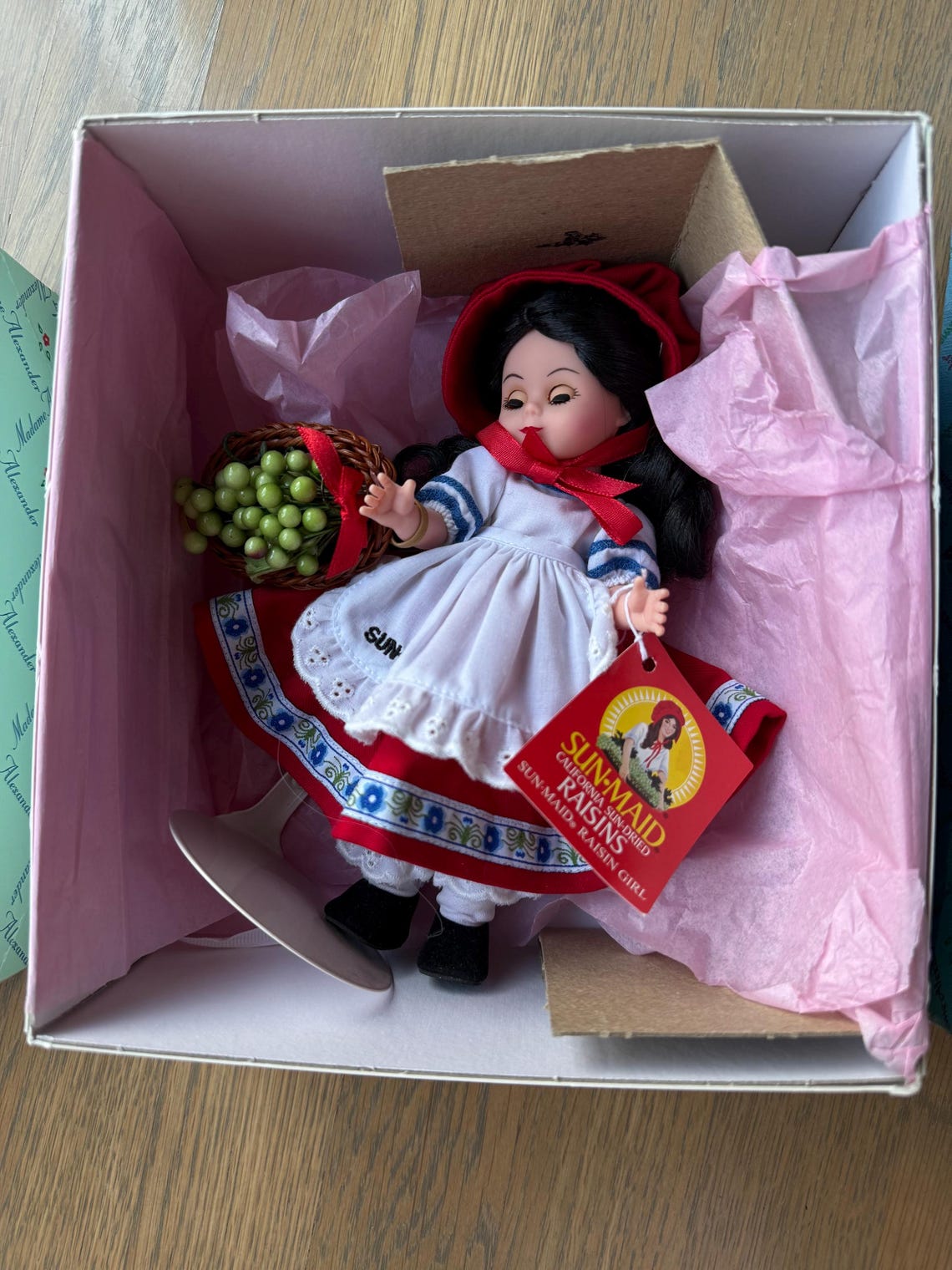 Vintage Madame Alexander Sun Maid Raisin Girl 26190 Doll - Etsy