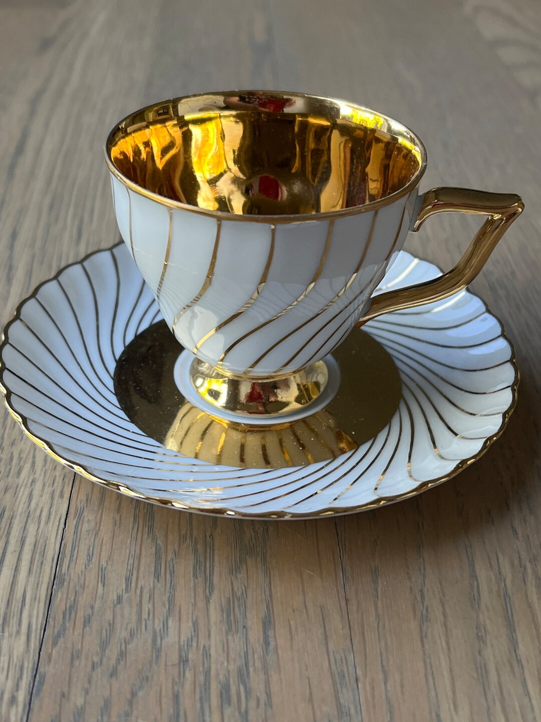 Vintage Waldershof Tea Cup and Saucer Bavaria - Etsy