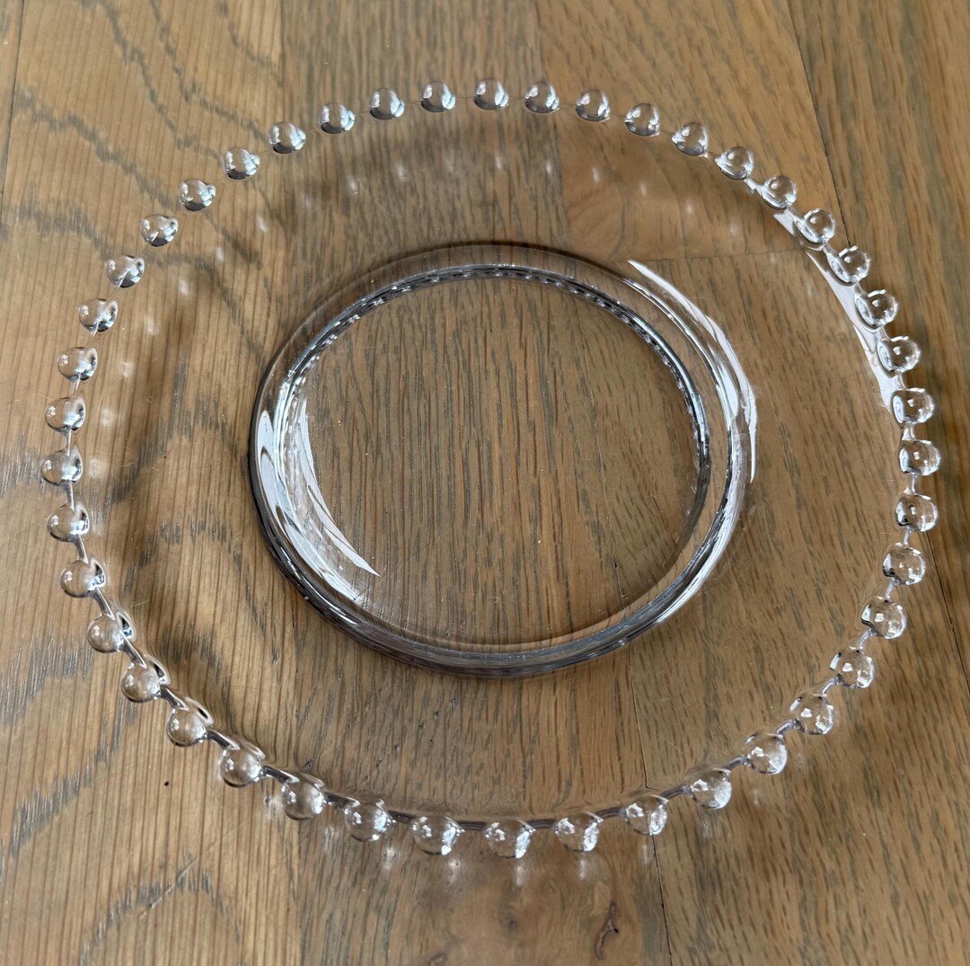 Vintage Imperial Glass Candlewick Clear Plate 6" - Etsy