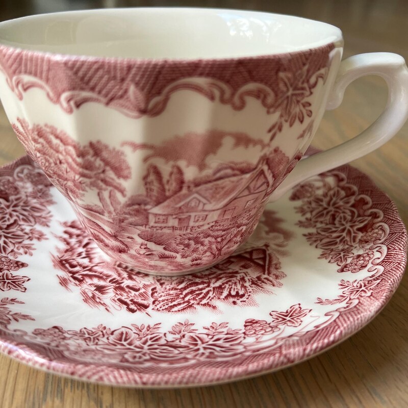 Red Tea Cups - Etsy