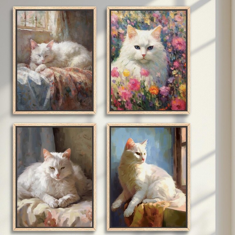 Cat Painting - Etsy