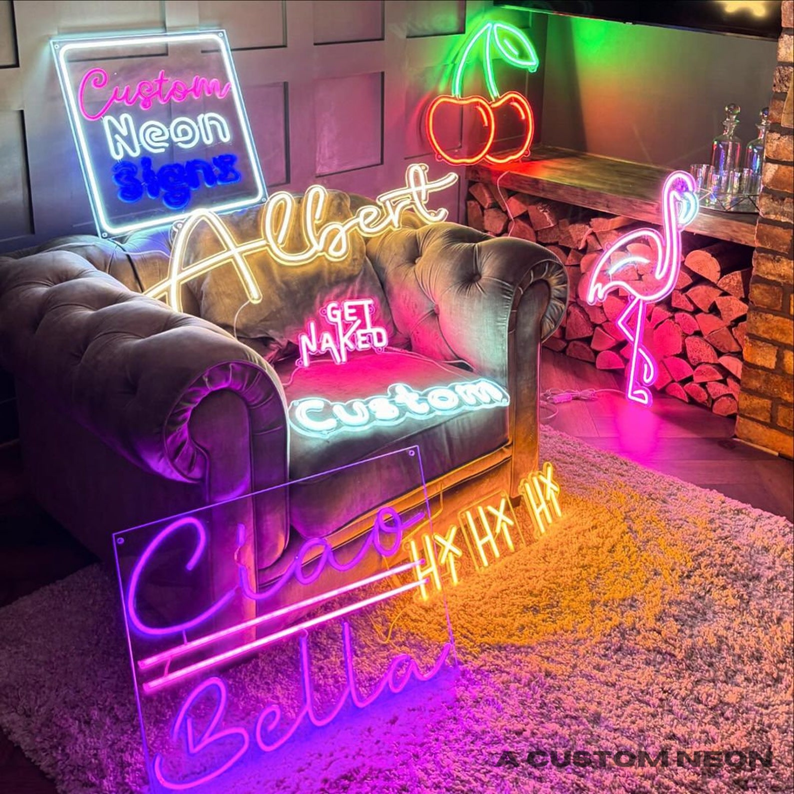 Neon Sign | Custom Neon Sign | Neon Light | Neon Sign Custom | Name ...