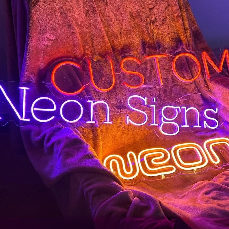 Custom Neon Sign - Etsy